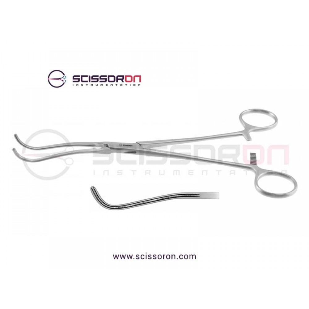 Debakey Thoracic Dissecting Forceps 75mm D Curved